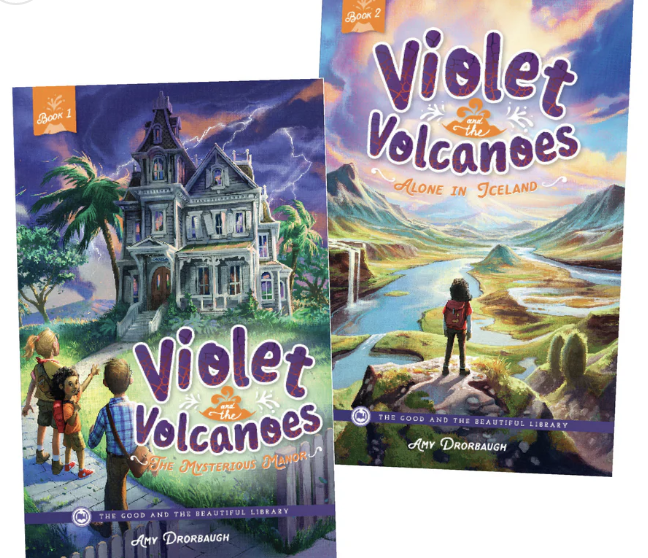 Violet and the Volcanoes series | The Good and the Beautiful Book List