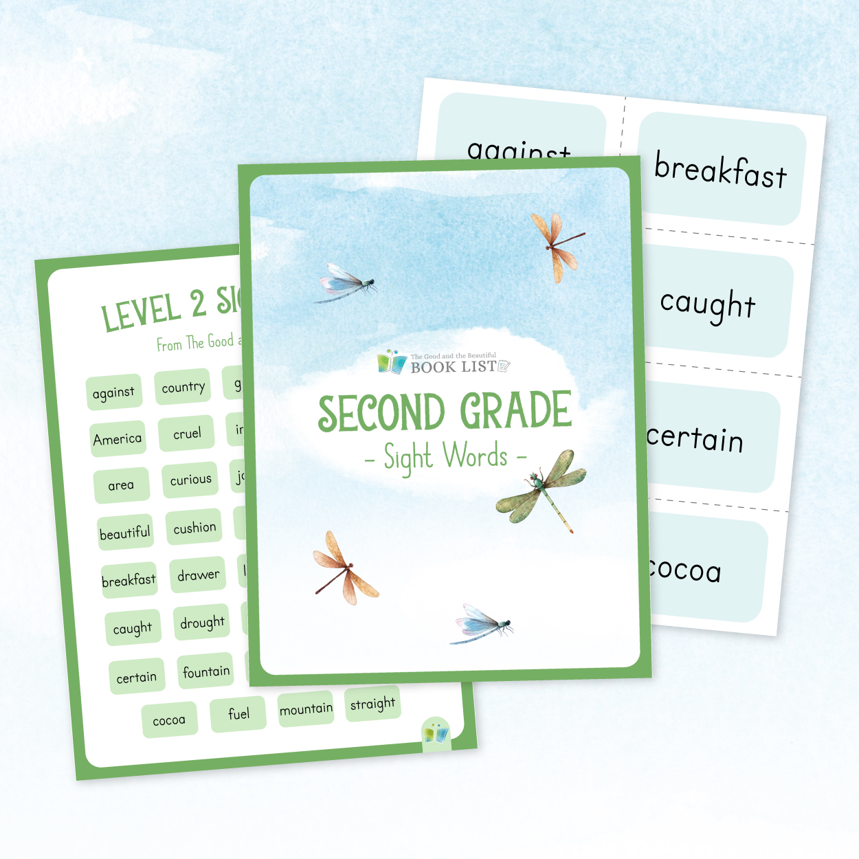 Second Grade Sight Words | The Good and the Beautiful Book List